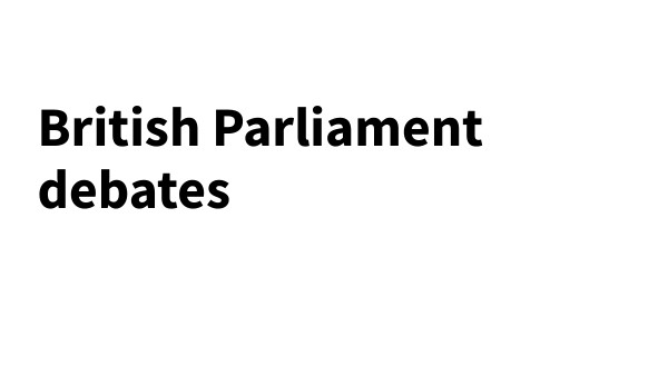 Slides british debating style | Genially