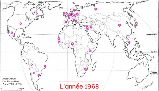 Carte 1968 | Genially
