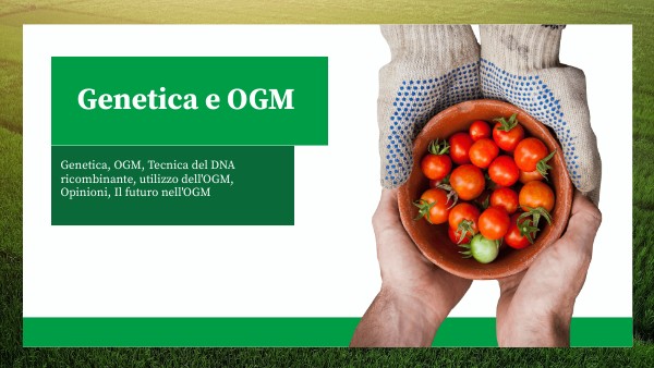 Genetica e OGM