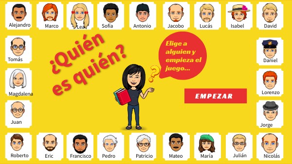 ¿Quién es quién? | Genially