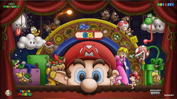 classroom screen MARIO BROSS | Genially