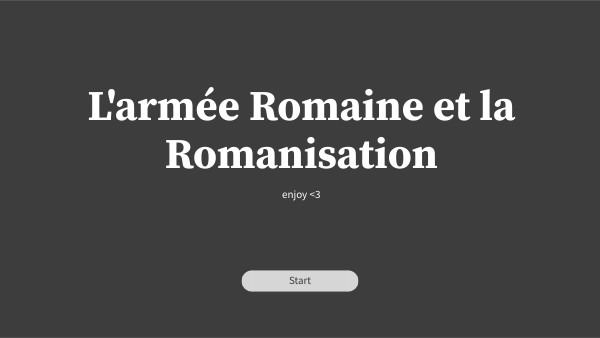 romanisation et la rome antique
