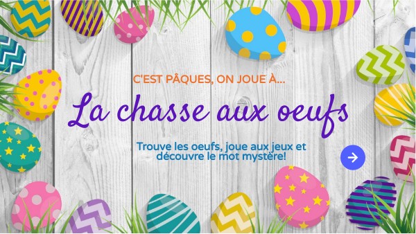 La chasse aux oeufs | Genially