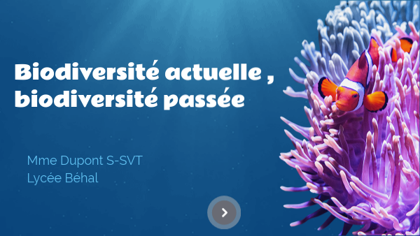 biodiv passée 2 | Genially