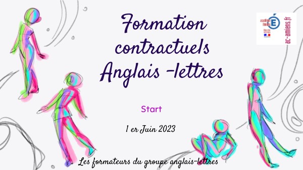 Formation contractuels 2023