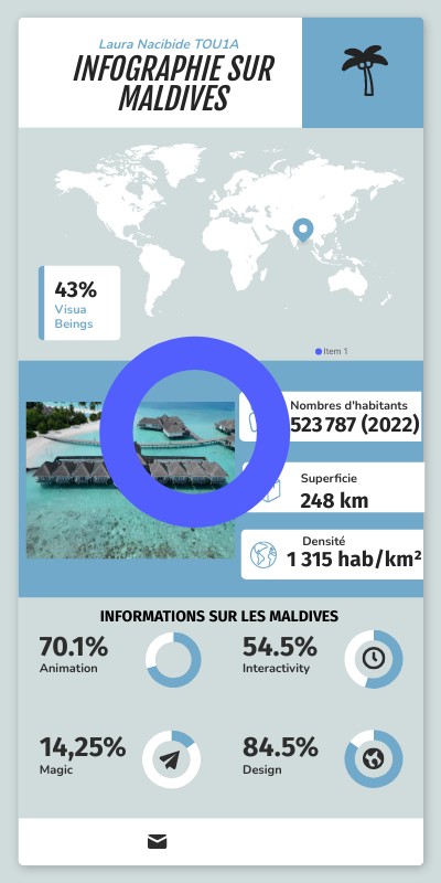 Infographie universitaire | Genially