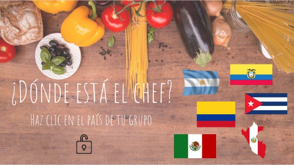 DONDE ESTA EL CHEF | Genially