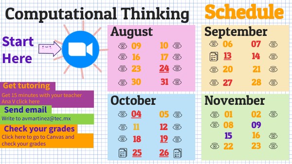 Computational thinking class | Genially