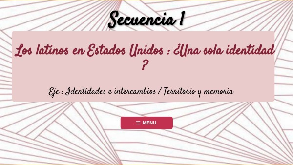 Secuencia Los latinos | Genially