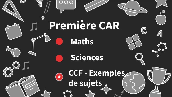 1ère CAR (21/22)