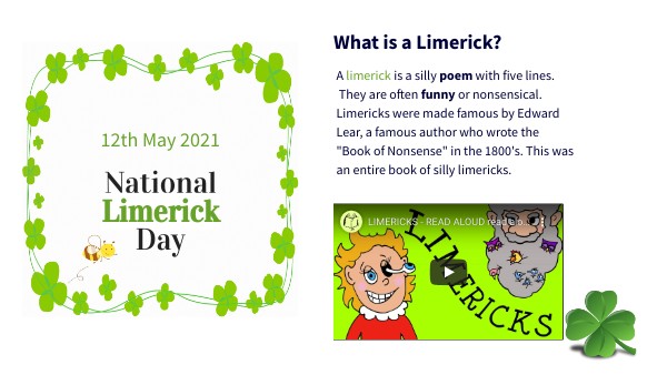 National Limerick Day