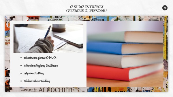 Kaip skiriu garsus O ir UO. | Genially