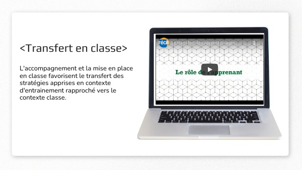 Transfert | Genially