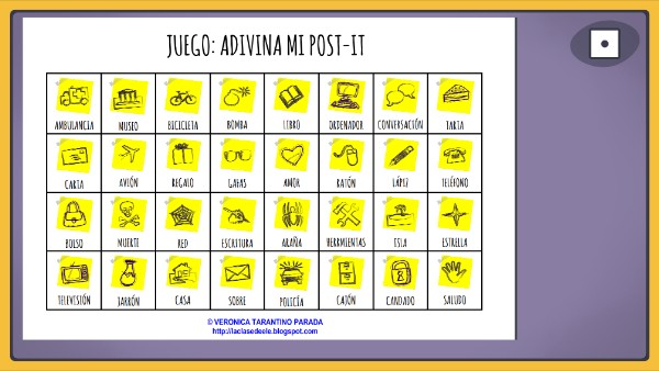 ADIVINA MI POST-IT | Genially