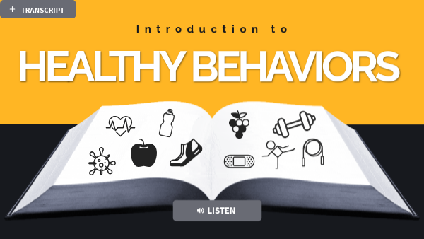 Into to Healthy Behaviors