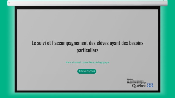 CFP Lachine - Suivi et accompagnement EBP | Genially