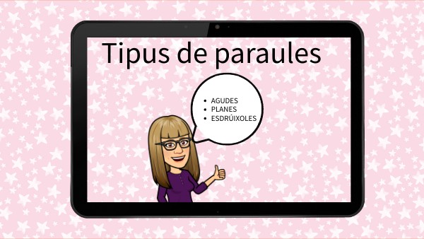 TIPUS DE PARAULES