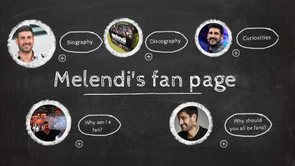fan page melendi | Genially