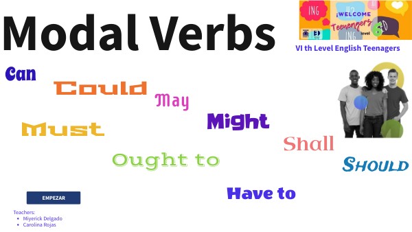 Modal Verbs VI Level Teenagers | Genially