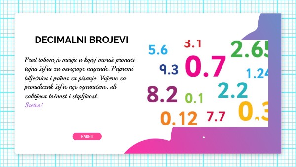 DECIMALNI BROJEVI | Genially