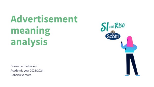 Advertisement meaning analysis