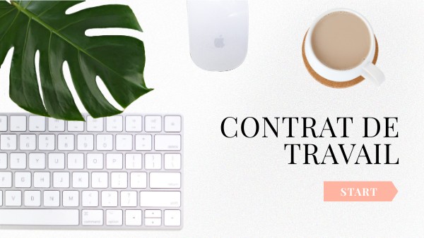 contrat de travail | Genially