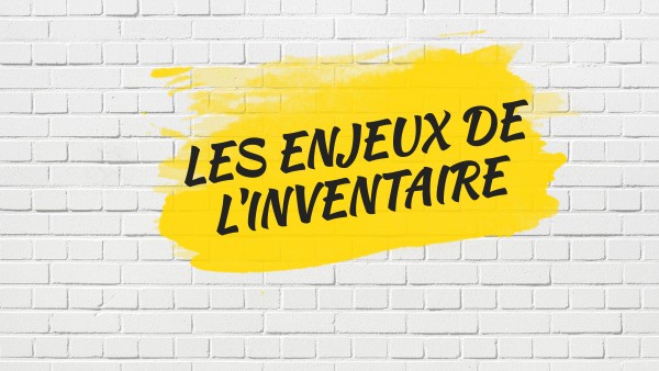 Les enjeux de l'inventaire | Genially
