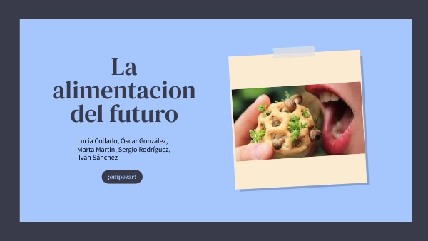 La alimentación del futuro
