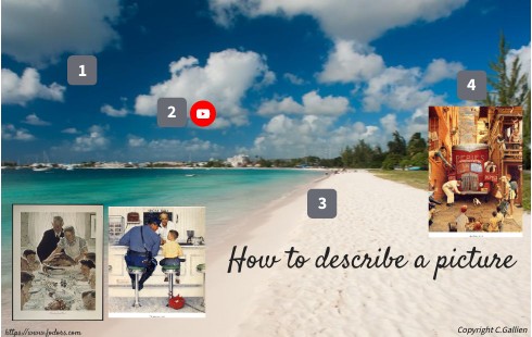 How to describe a picture
