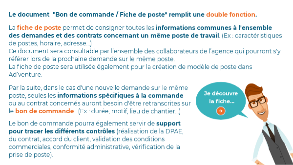 Commande/formaliser les commandes