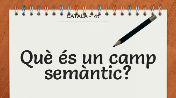 Els camps semàntics