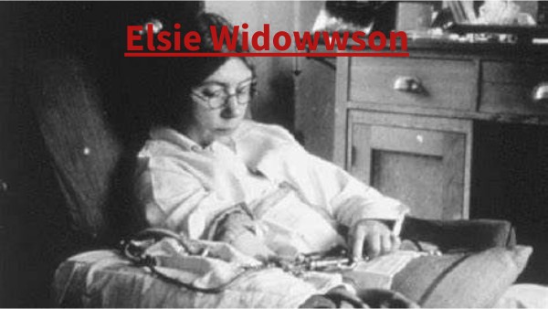 Elsie Widdowson | Genially