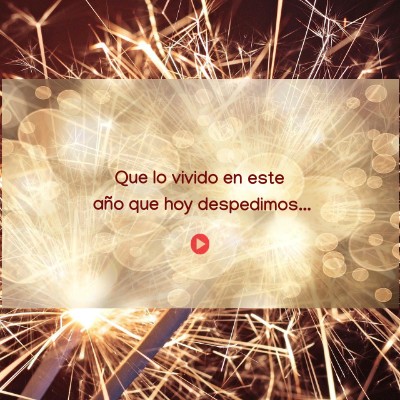 POSTAL Año Nuevo Ana Elisa Pérez Finol