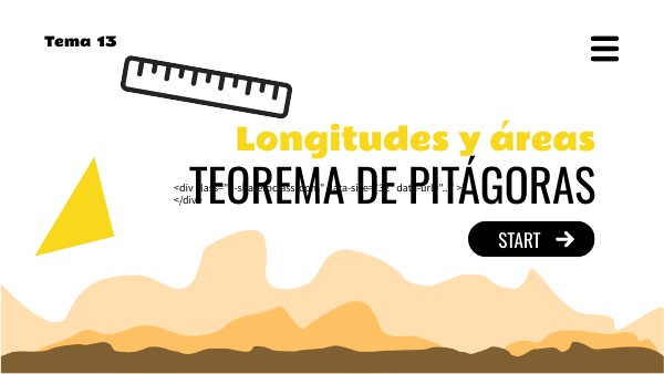 Pitágoras y áreas | Genially