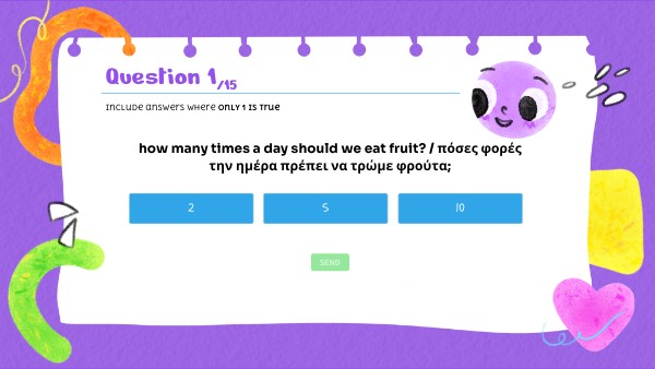 yes and no of nutrition | Genially