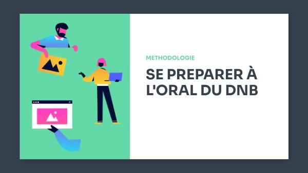 methodologie oral DNB