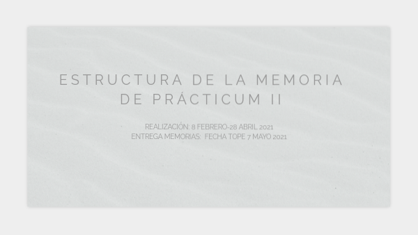 PREPARACIÓN PRÁCTICUM II | Genially
