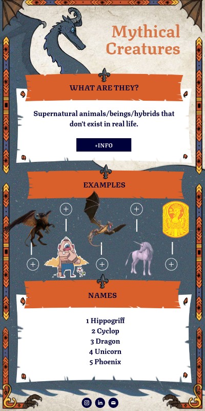 mythical-creatures | Genially