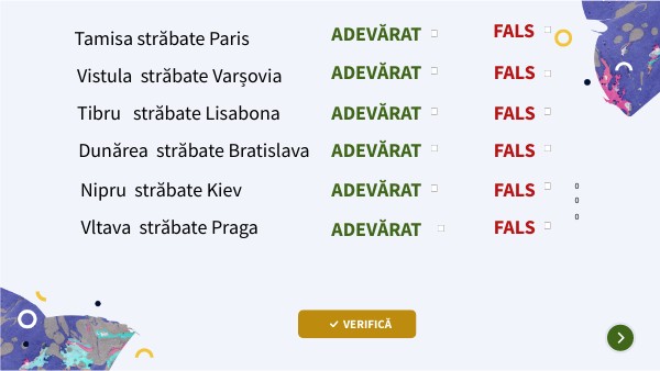 fluvii și capitale | Genially