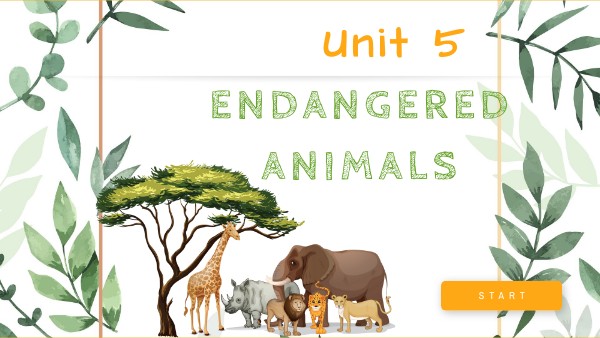 Endangered animals
