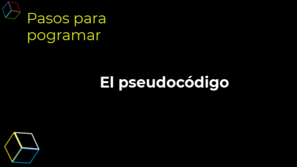 Clase #79 pseudocodigo