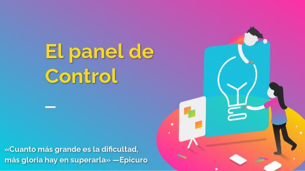 Clase#25 Panel de control | Genially