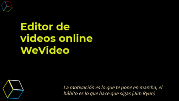 Clase #59 Editor de videos Wevideo | Genially