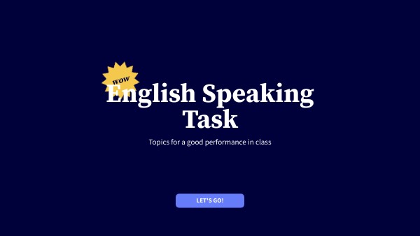 PRESENTACIÓN BÁSICA DARK | Genially