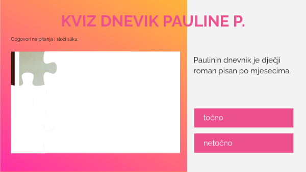 Dnevnik Pauline P. | Genially