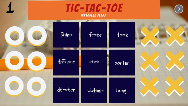 TIC-TAC-TOE shopping and weather | Genially