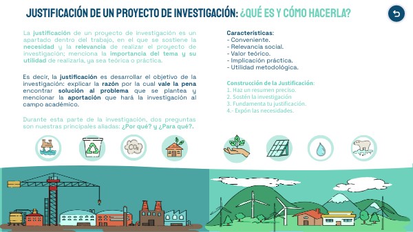 Justificación de un proyecto | Genially