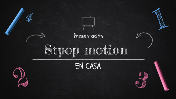 Stop motion en casa | Genially