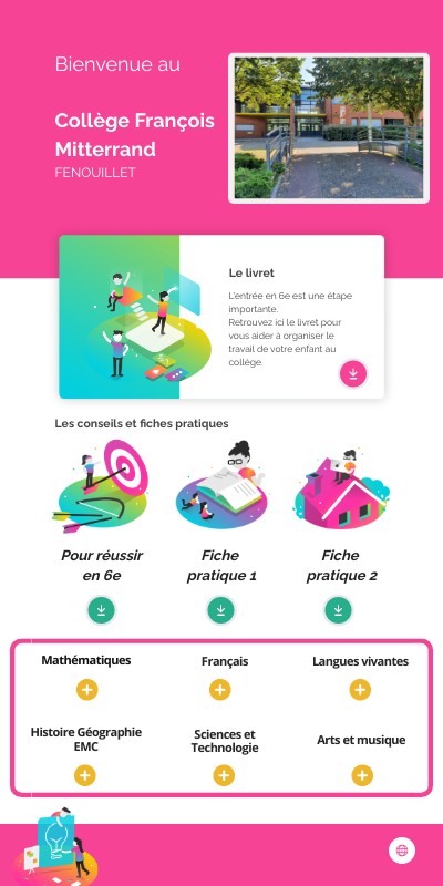 Livret 6e 2022-2023 | Genially