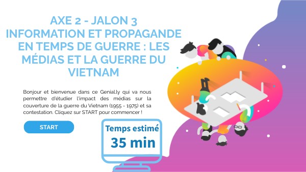 Information et propagande en temps de guerre : Médias et Vietnam | Genially